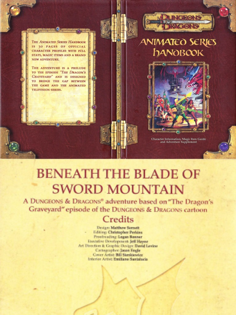 Dungeons & Dragons Animated Series Handbook | PDF