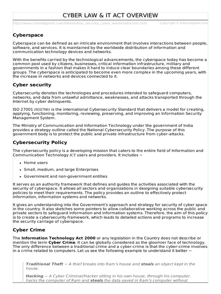 cyber crime.pdf | Online Safety & Privacy | Computer Security