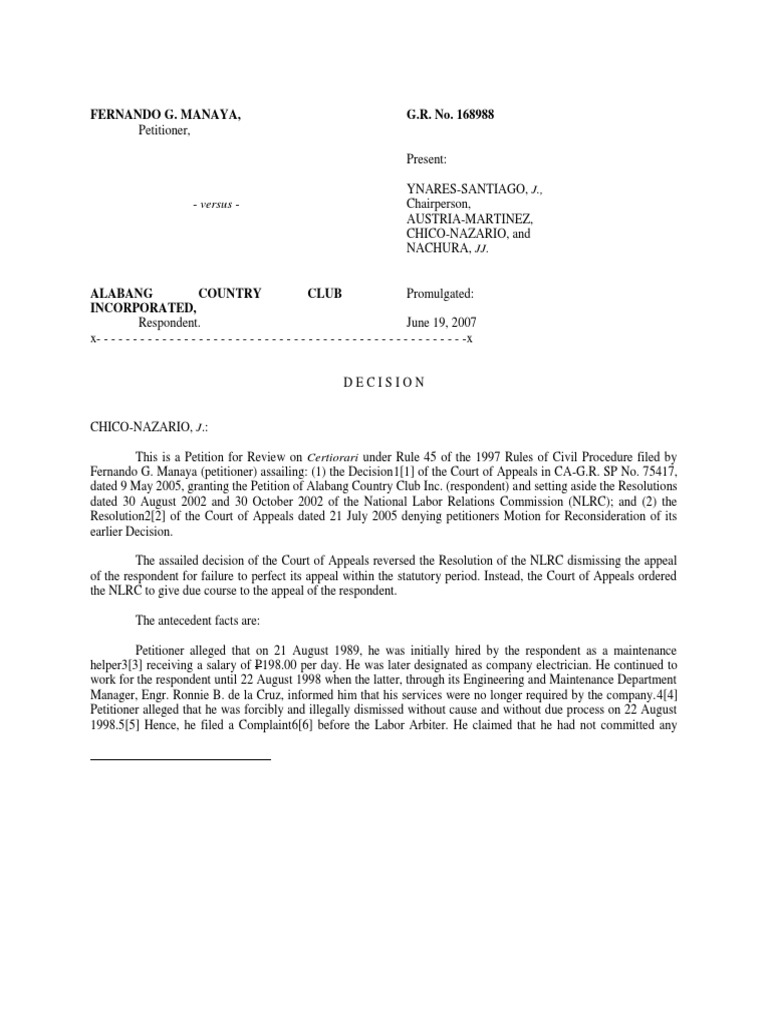 Cases On Labor Law | PDF | Independent Contractor | Employment