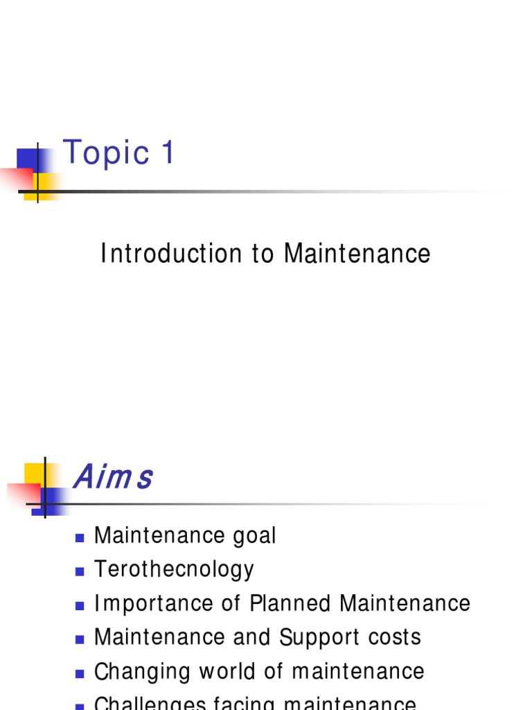 Modern Maintenance Management Guide | PDF | Reliability Engineering ...