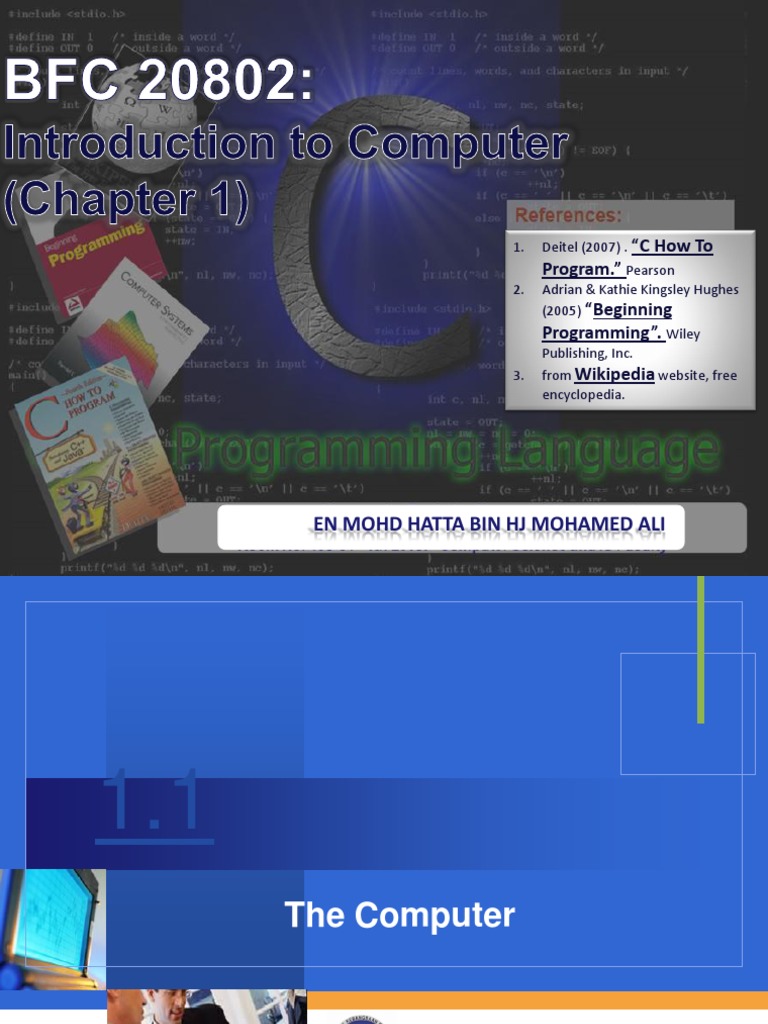 Introduction To PC | PDF | Computer Data Storage | Random Access Memory