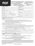 DL-14A Texas Driver's License Form | PDF | Driver's License | Selective ...