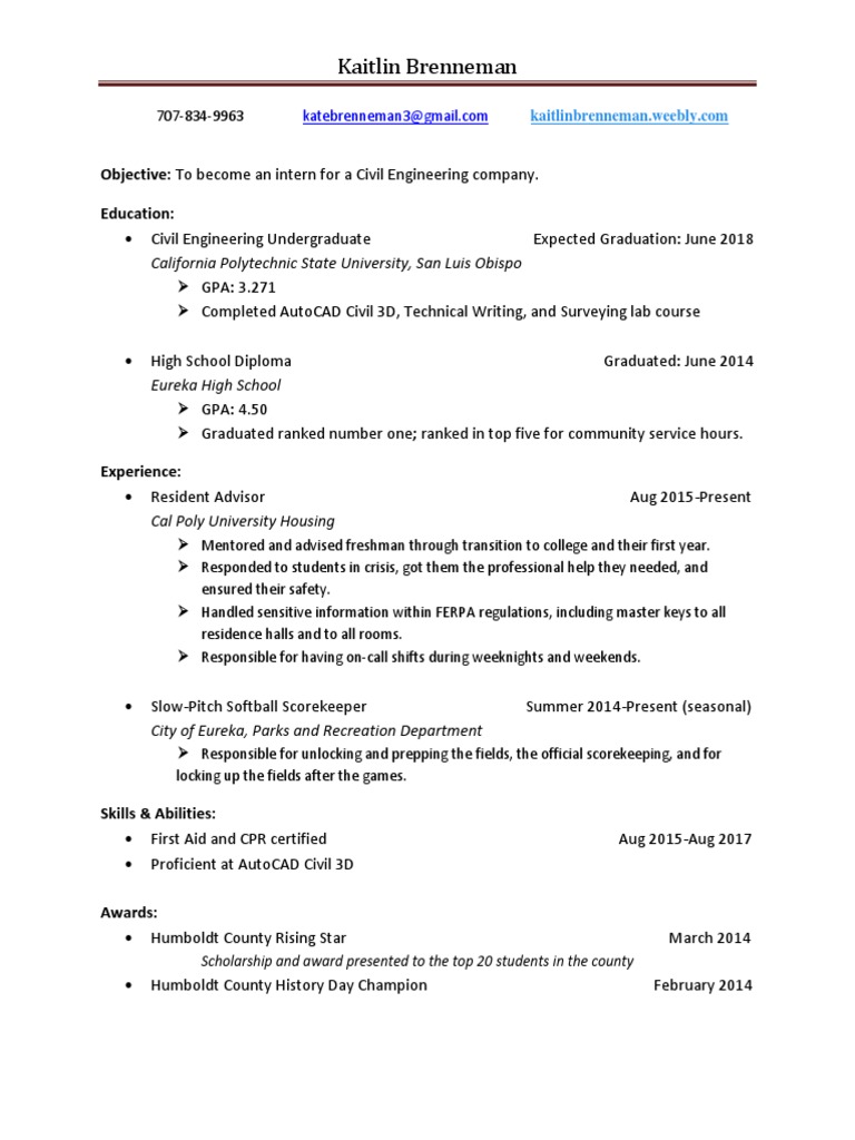 Generic Resume | PDF