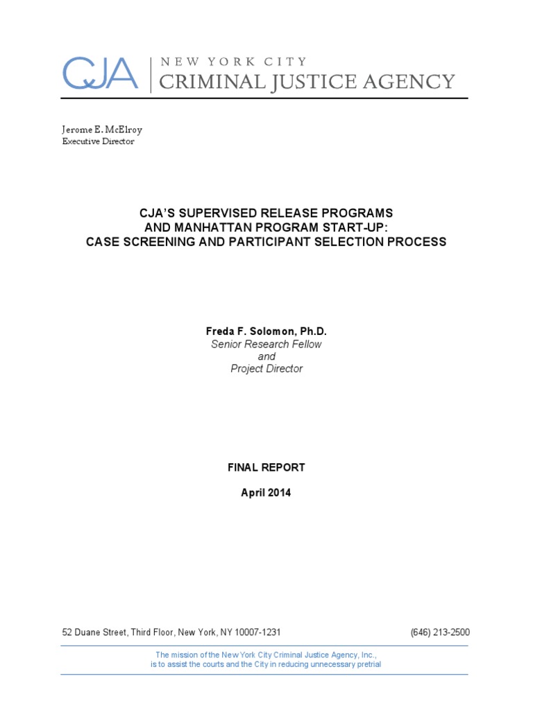 Supervised Release 14 | PDF | Bail | United States Federal Probation ...
