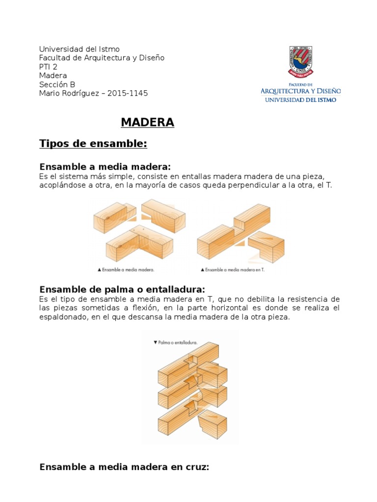 Tipos de Ensamble | PDF | Tornillo | Science