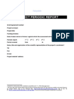 Six-Month Progress Report Guidelines | PDF | Finance & Money Management