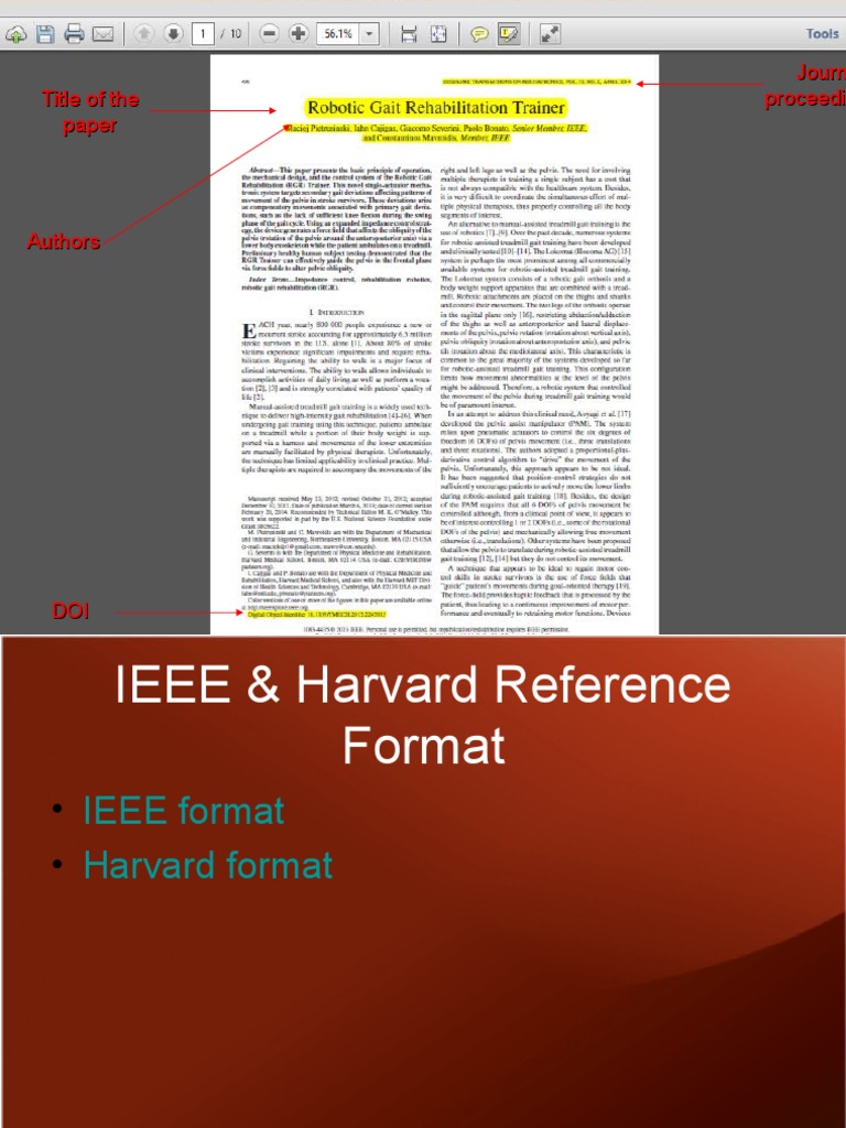 Journal / Proceeding Title Title of The Paper | PDF | Portable Document ...
