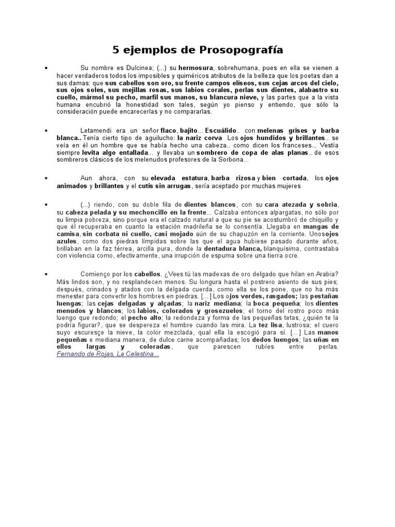 5 Ejemplos de Prosopografía | PDF | Clásicos