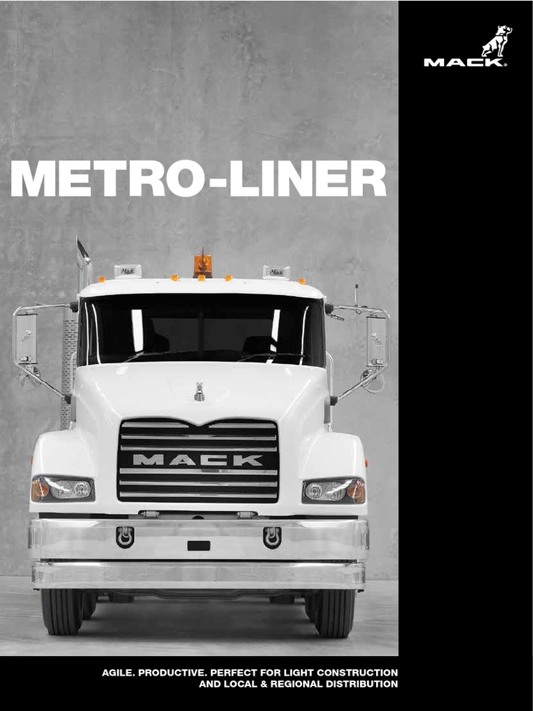 Metroliner Mack Australia Brochures | PDF | Axle | Truck