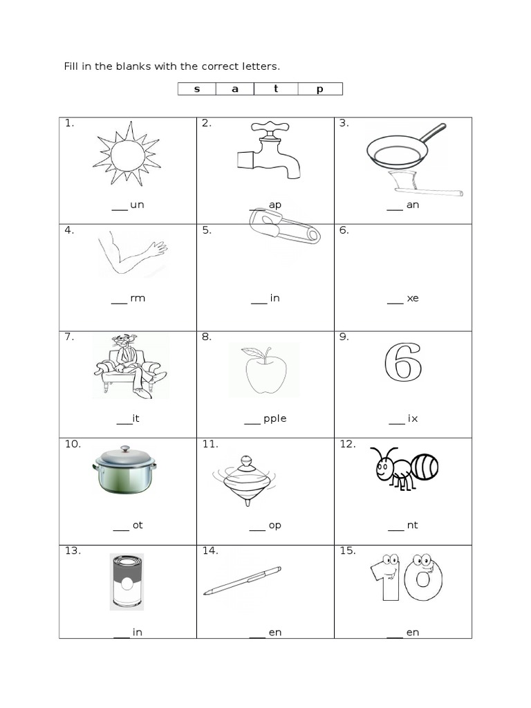 Satp Worksheet | PDF