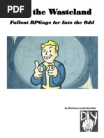 Fallout 2d20 Character Sheet | PDF | Ammunition | Weaponry