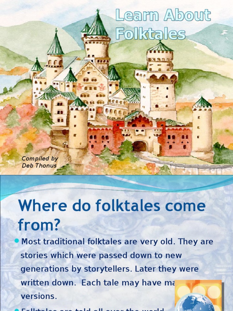 Origins and Types of Folktales | PDF | Trickster | Fairy Tales