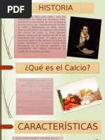 El Calcio Se Descubrió en 1808 Por Humphru Davy. Su Nombre Proviene Del ...