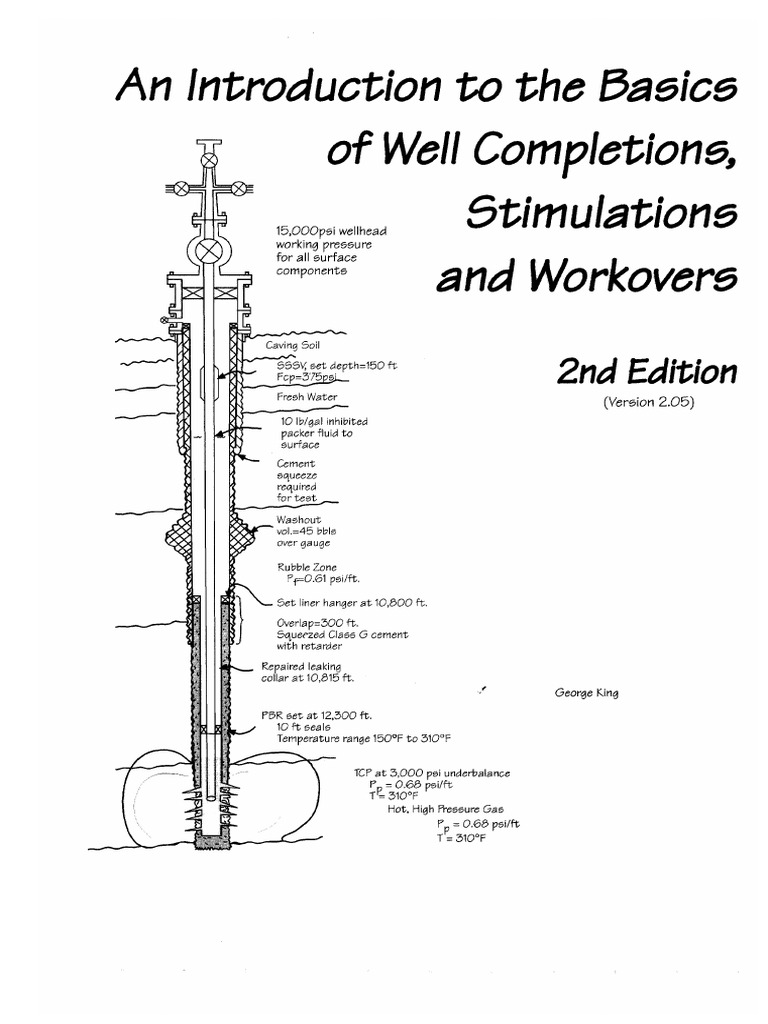 Intro Well Completions Stimulations Workovers | PDF | Casing (Borehole ...