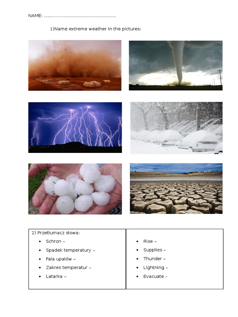 Our World 5 Unit 1 Vocabulary Test | PDF
