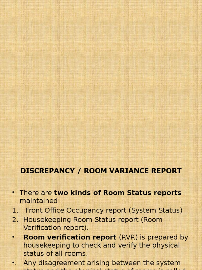 Discrepancy Report | PDF | Business