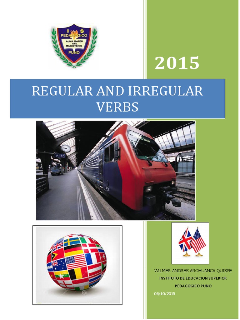 Reg.-Irreg Verbs PDF | PDF | Verb | Language Mechanics