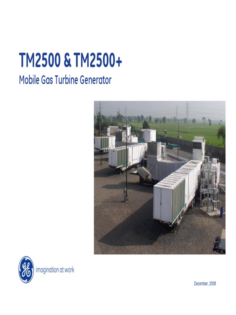 TM2500 and TM2500+ Intro Pages | PDF | Gas Turbine | Exhaust Gas