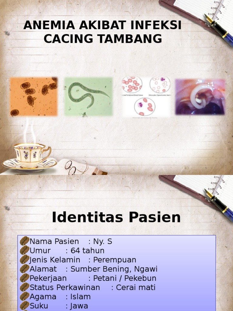 Infeksi Cacing Tambang Dan Anemia | PDF