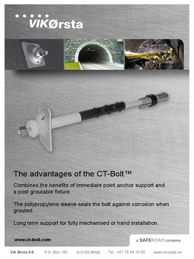 CT Bolt Brochure 2014 05 en Small | PDF | Galvanization | Industrial ...