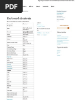 PDF-XChange Editor Keyboard Shortcuts | PDF | Keyboard Shortcut ...