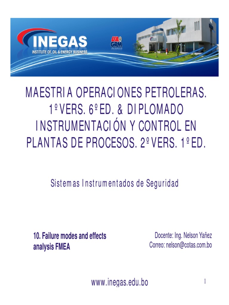 FMEA en Operaciones Petroleras | PDF