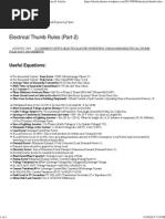 Motor Current Rating Chart: For Full Load Amps | PDF | Electric Motor ...