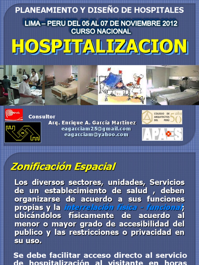 Diseño de Hospitalizacion | Descargar gratis PDF | Hospital | Medicina de Cuidados Intensivos