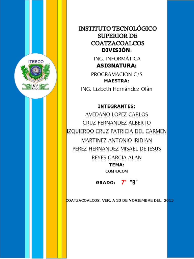 DCOM y Visual C | PDF | Servidor (Computación) | Desarrollo de software