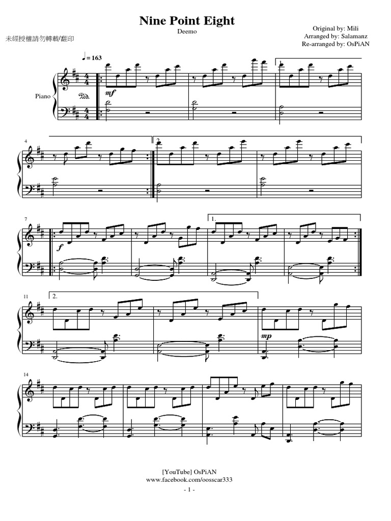 Nine Point Eight Deemo | PDF | Technology & Engineering