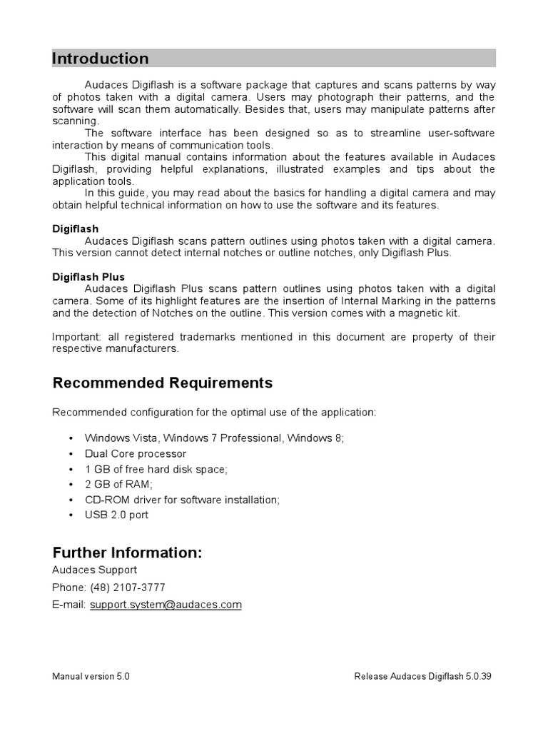 Digital Manual - Audaces Digiflash Vs5 | PDF | Exposure (Photography ...