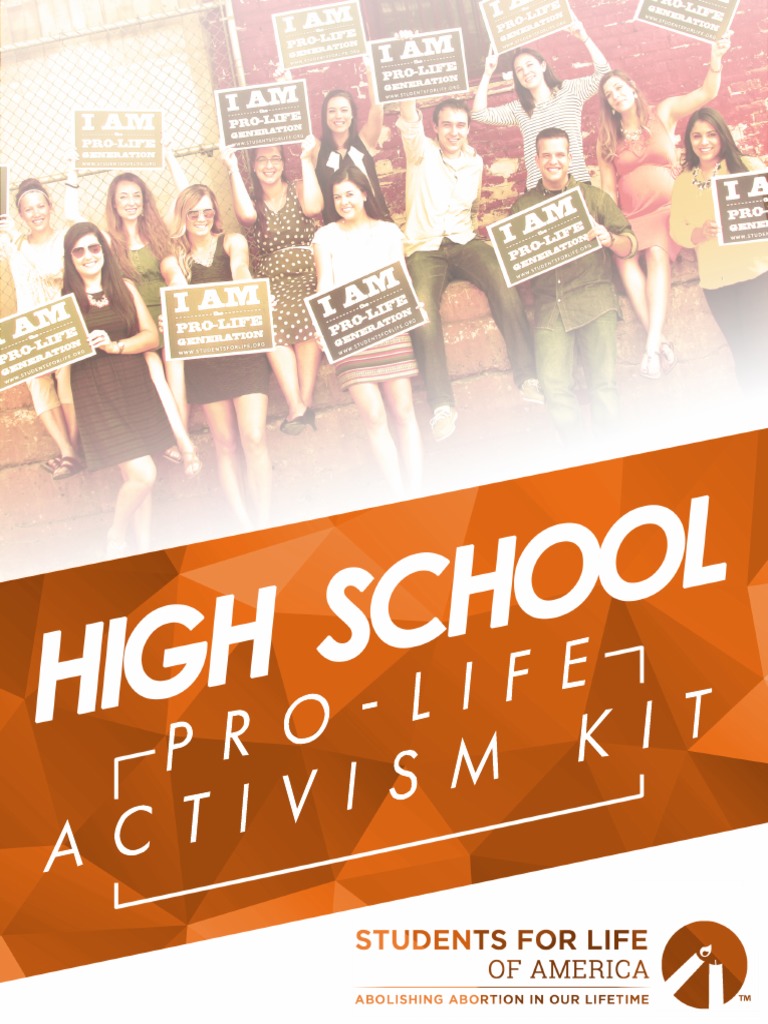 Pro-Life High School Activism Kit | PDF | Human Reproduction | Family