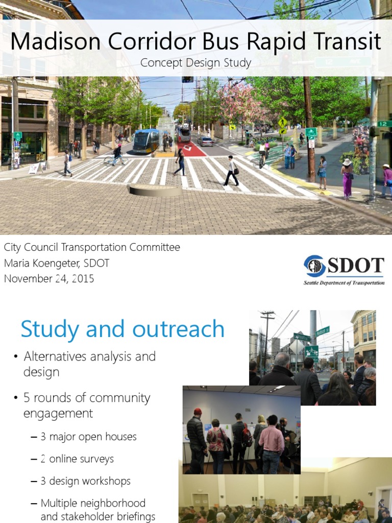 Madison Corridor Bus Rapid Transit | PDF