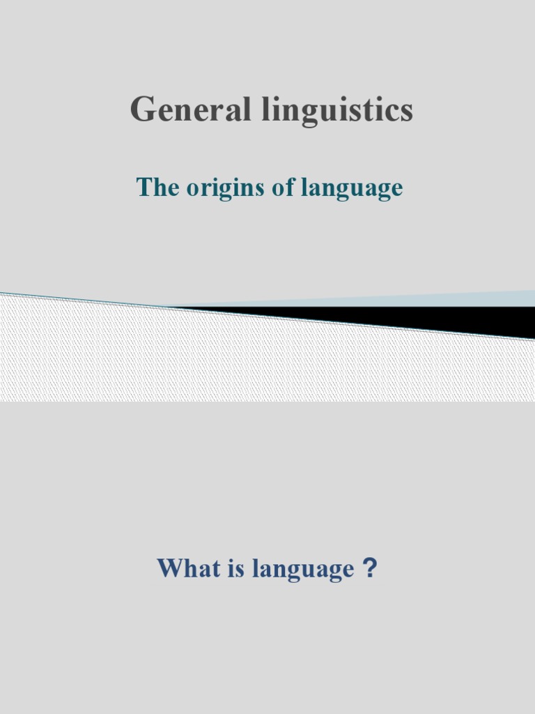General Linguistics | PDF | Larynx | Speech