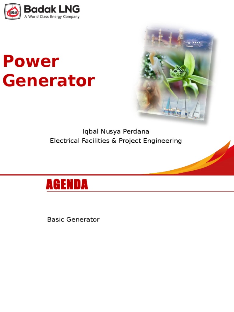 Power Generator For MT-8B | PDF | Electric Generator | Electricity