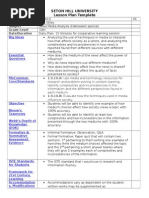 Plagiarism Lesson Plan | PDF | Plagiarism | Learning