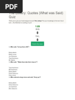 The Lottery - Reading Annotations and Guiding Questions | PDF