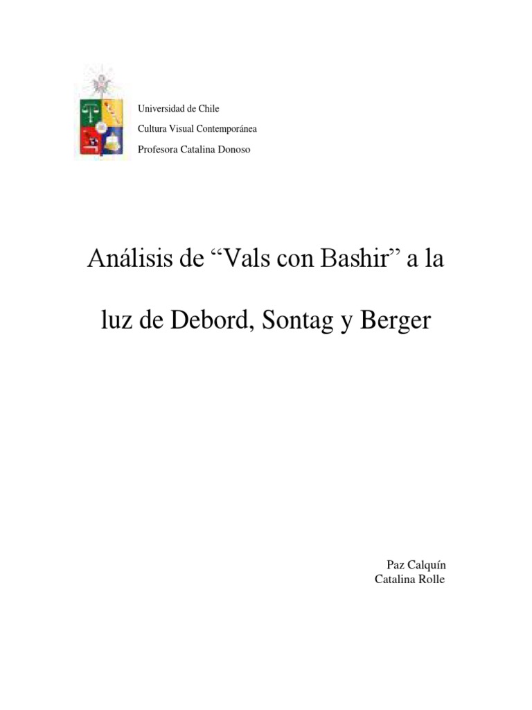 Ensayo Vals Con Bashir | PDF | Memoria | Imagen