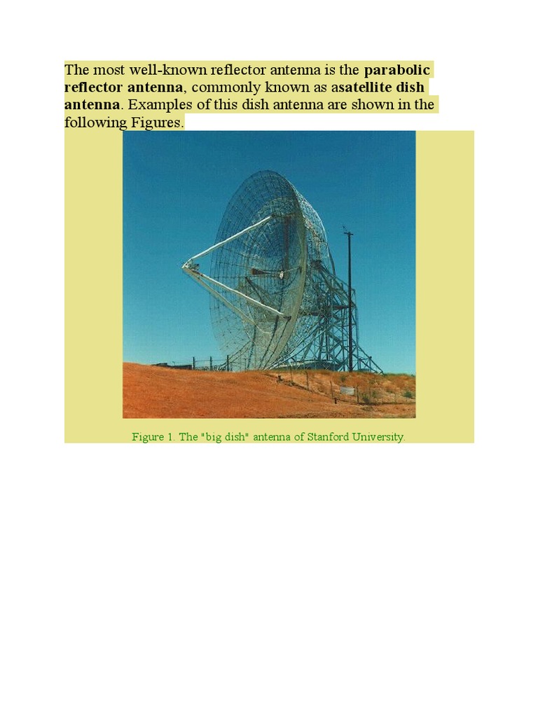 Parabolic | PDF | Antenna (Radio) | Wireless