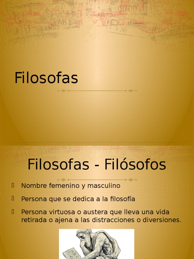Filosofas | PDF | Antigua Grecia | Mujer