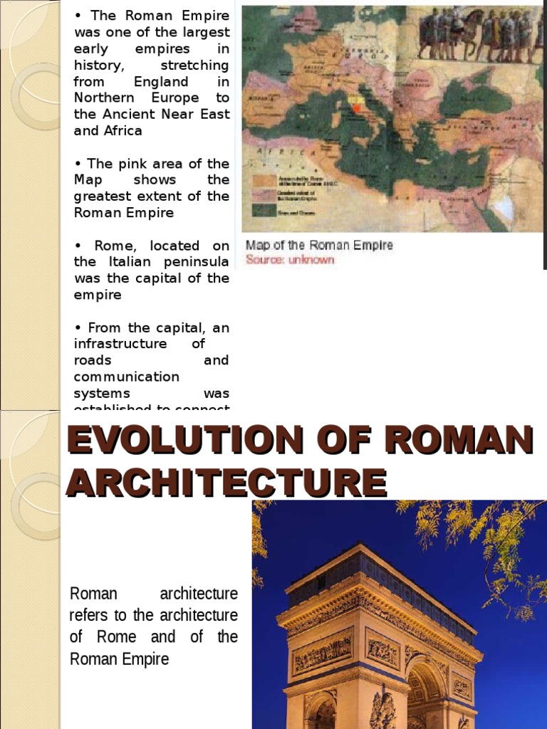 Roman Architecture | PDF | Vault (Architecture) | Dome