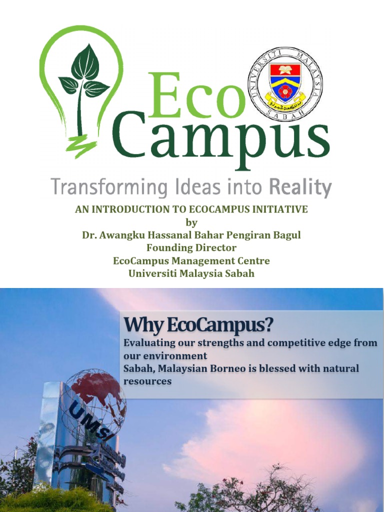 EcoCampus_Intro - Transforming Ideas Into Reality | Sustainability ...