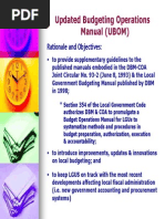 LGU Budget Process | PDF | Veto | Budget