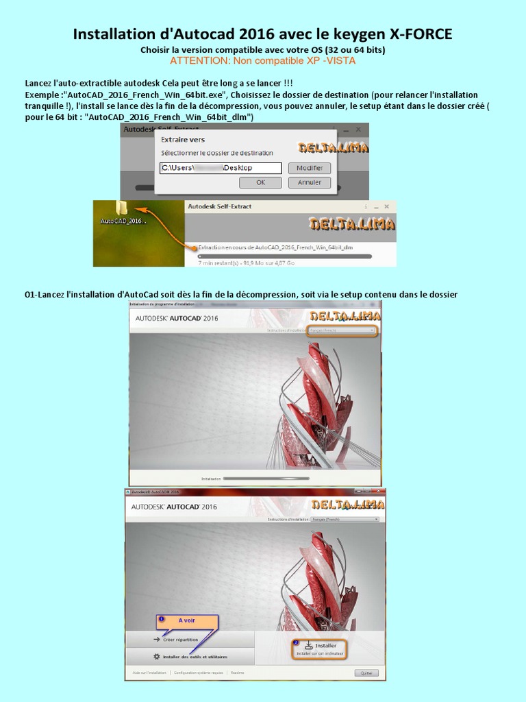 Install AutoCad 2016 | PDF