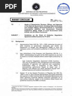 Budget Circular No. 2024 4 | PDF | Expense | Incentive