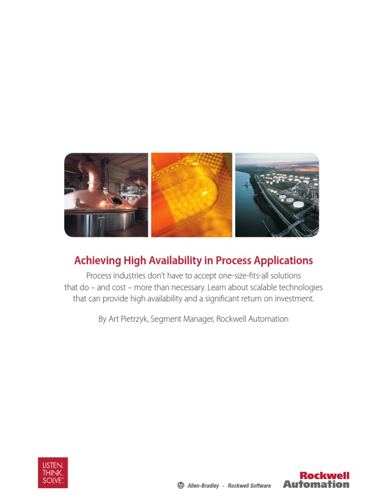 High Availability Process | PDF | Reliability Engineering | Automation