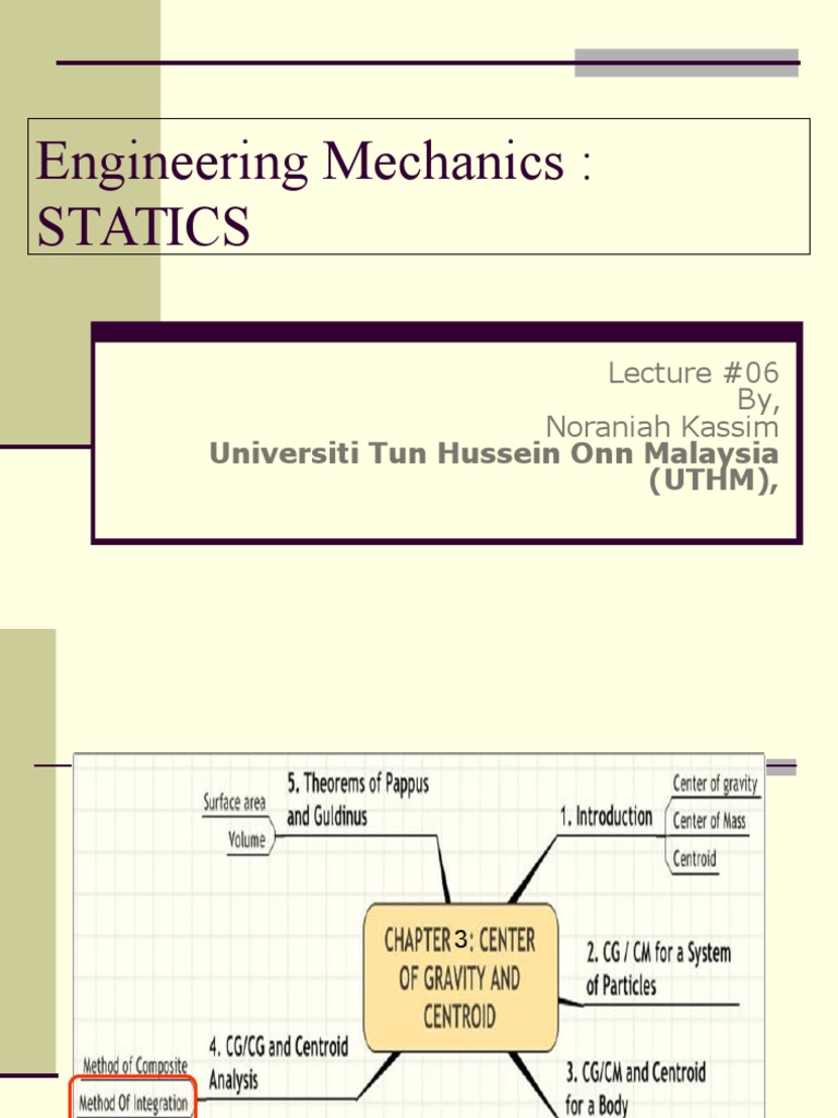 Chapter 3.c (Centroid by Intergration) | Download Free PDF | Integral | Analysis