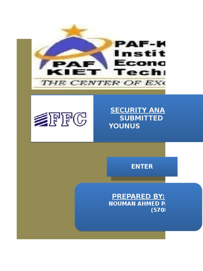 Security Analysis Model Pdf Equity Finance Taxes