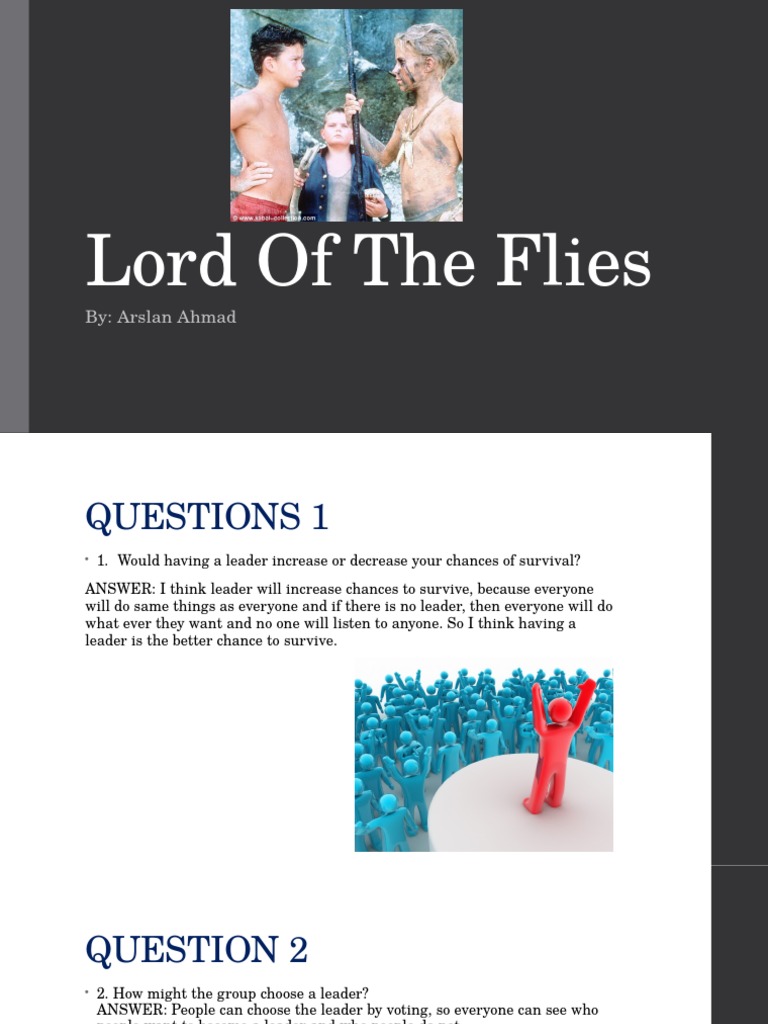 Leadership and Survival in Lord of the Flies | PDF