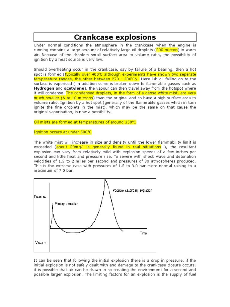 Crankcase Explosions | PDF | Vacuum Tube | Valve